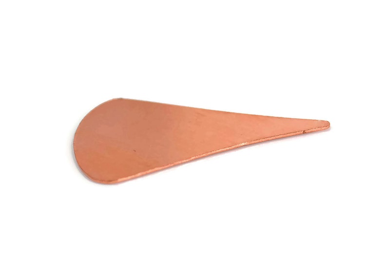 Triangle Drop Blank Copper 24 Gauge 28x33mm Raw Copper | Etsy