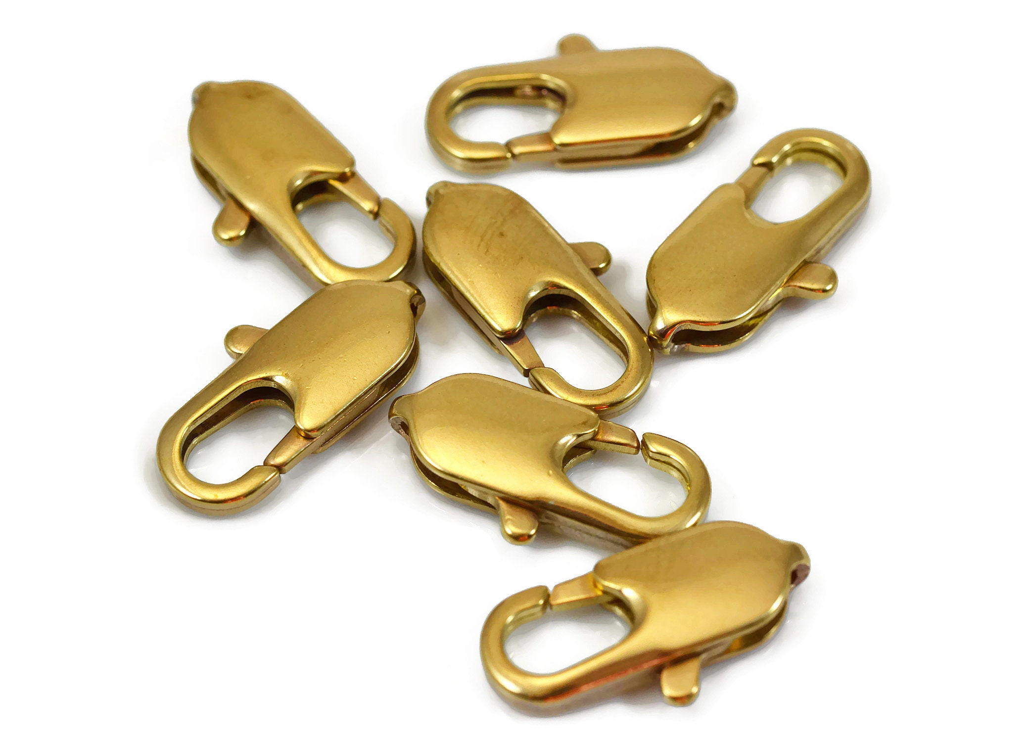 Extra Large Flat Lobster Claw Clasp 25x9.5mm Flat Parrot - Etsy