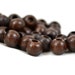 8mm Round Ceramic Bead Bitter Chocolate Mykonos Beads Qty: 12 or 50 - Etsy