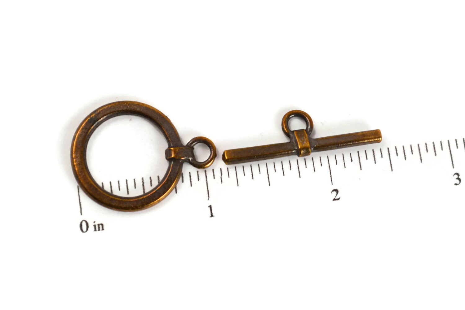 Large Toggle Clasp - Antique Brass - Mykonos Beads - Pkg 2 - Etsy