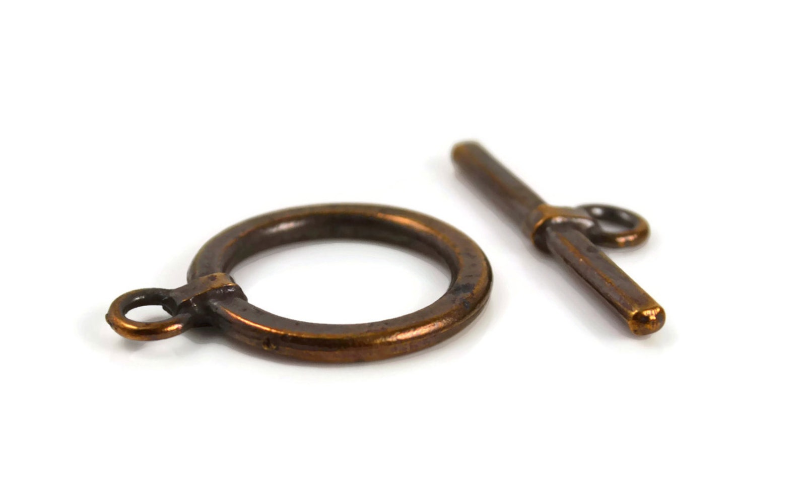 Large Toggle Clasp - Antique Brass - Mykonos Beads - Pkg 2 - Etsy