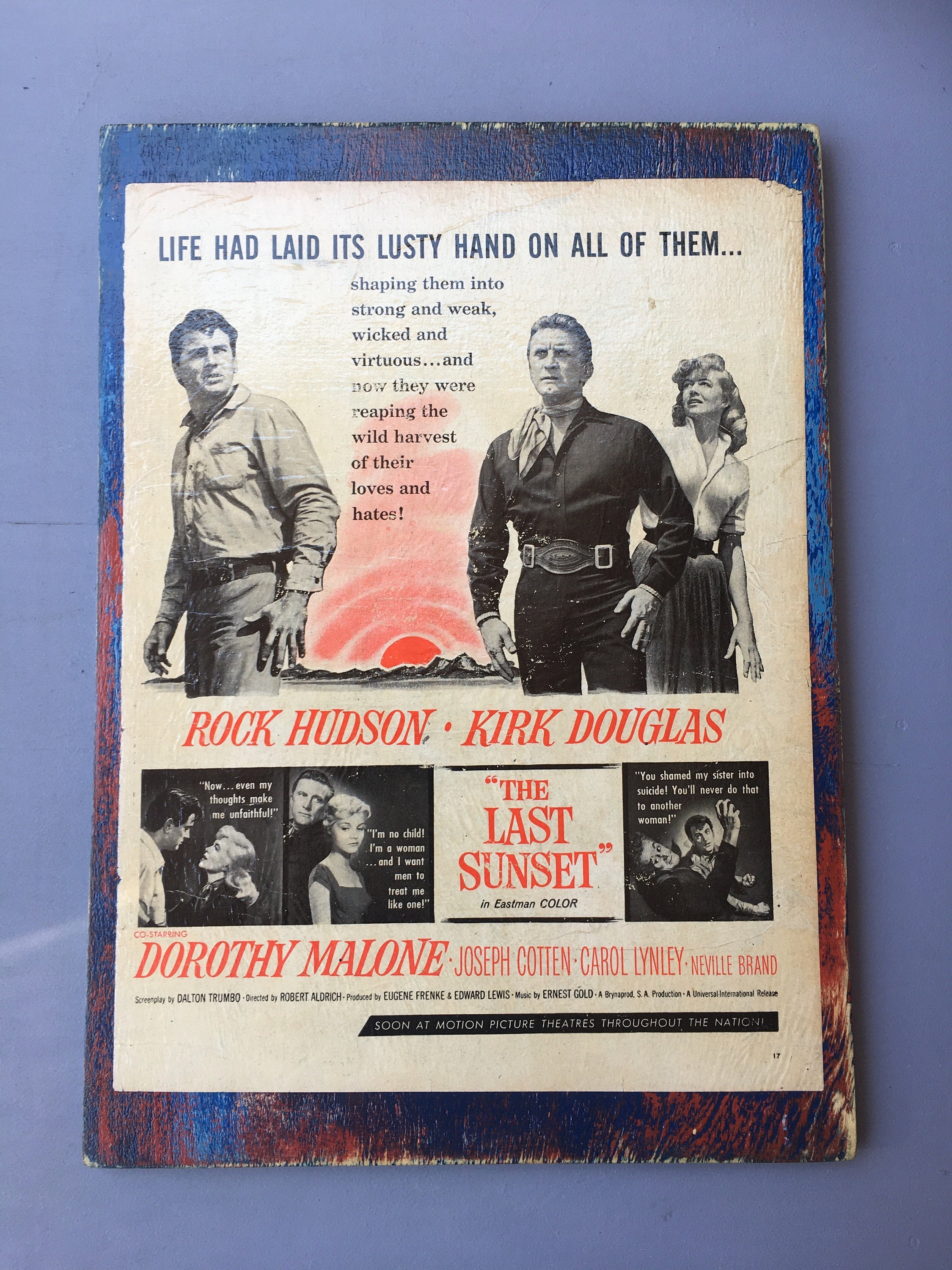 The Last Sunset Movie 1961