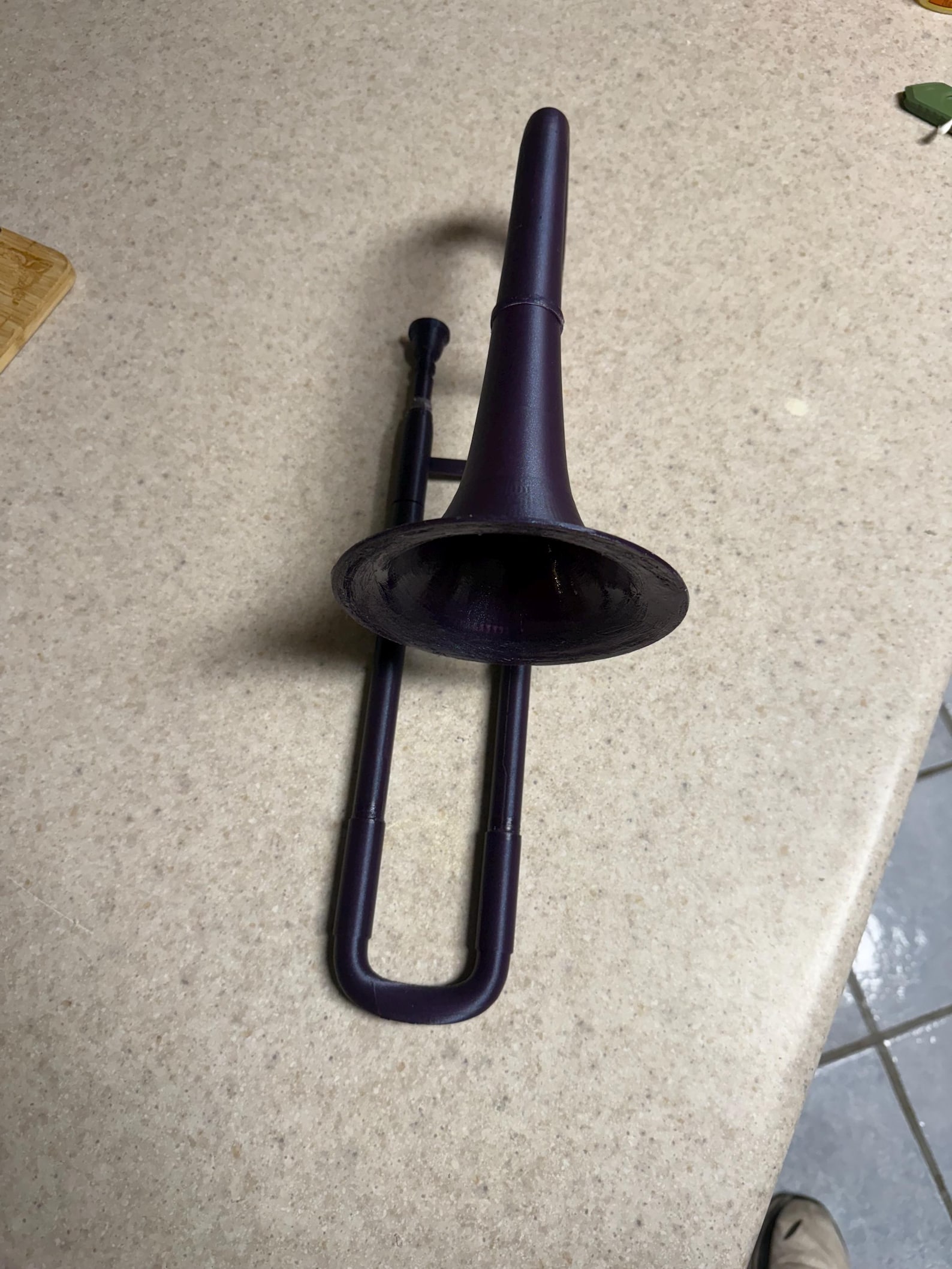 Soprano Trombone / Slide Trumpet - Plastic With Mouthpiece - Different ...