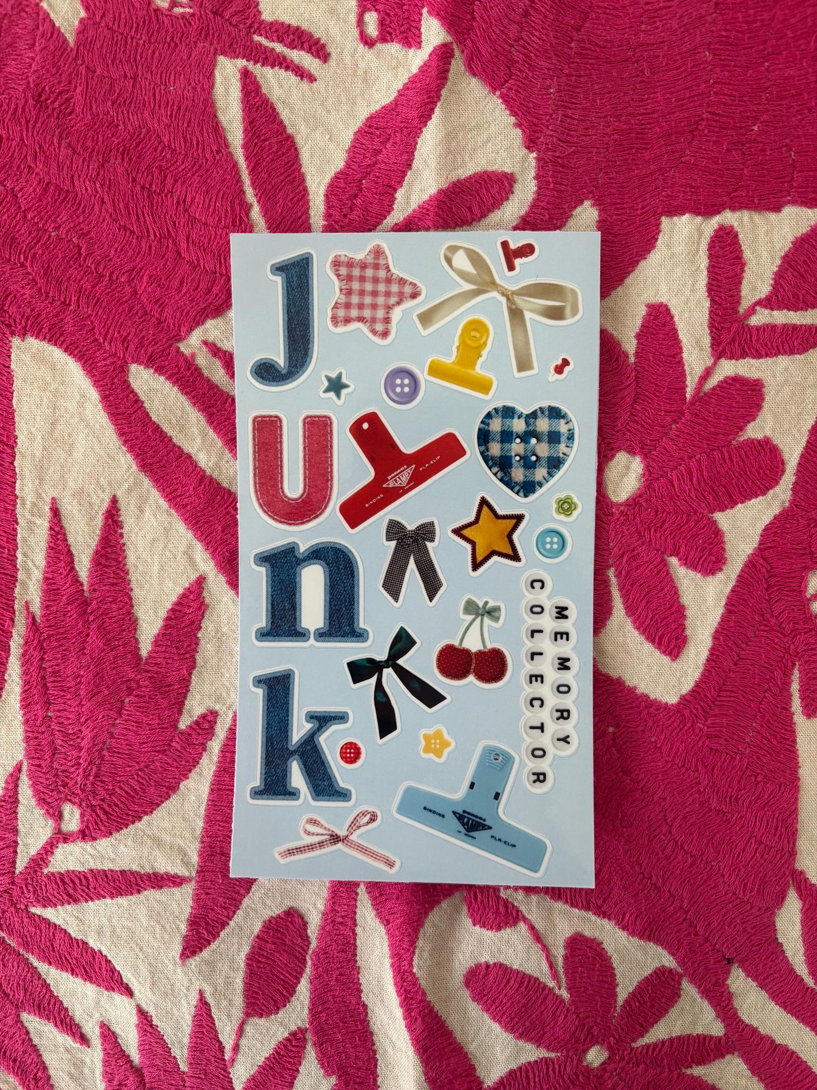 Junk Journal Sticker Sheet - Etsy