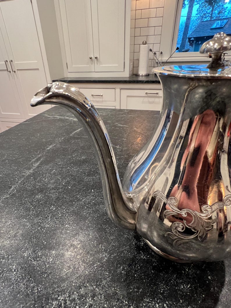 Bridgerton-inspired Vintage Silverplate Tea Set | Victorian Plate 393 ...