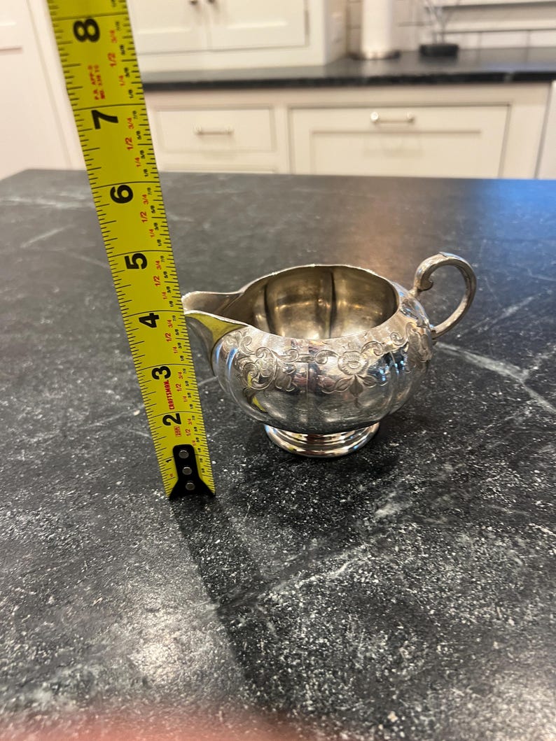 Bridgerton-inspired Vintage Silverplate Tea Set | Victorian Plate 393 ...