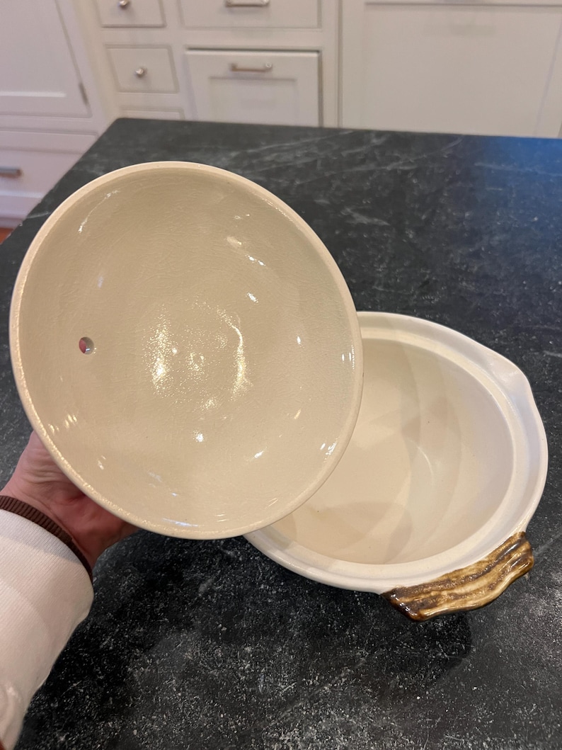 RARE Vintage Japanese Chikusen Donabe | 7.5" Unused Earthenware ...