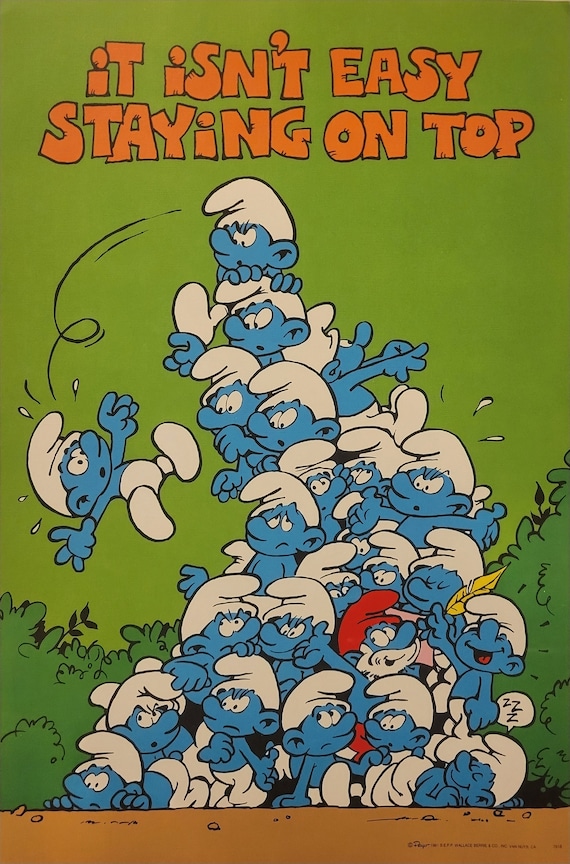 The smurfs poster store