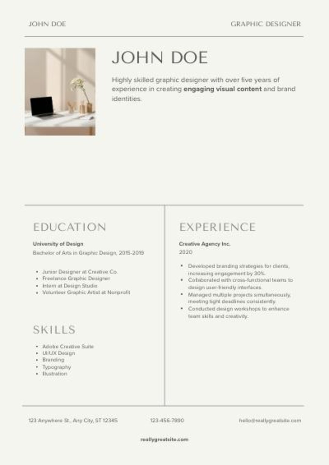 Editable Job Application Bundle | 3 Modern CV Designs | Canva Template ...