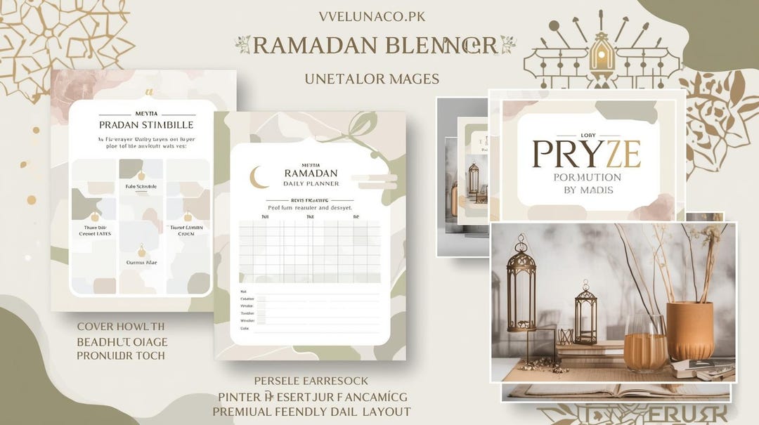 Ramadan Daily Planner | Printable Daily Worship & Reflection Planner ...