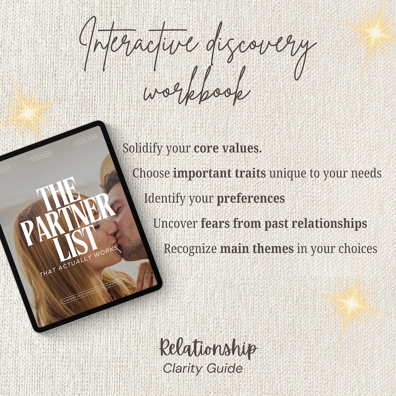 The Partner List {that Actually Works} - Dating Guide/guided ...