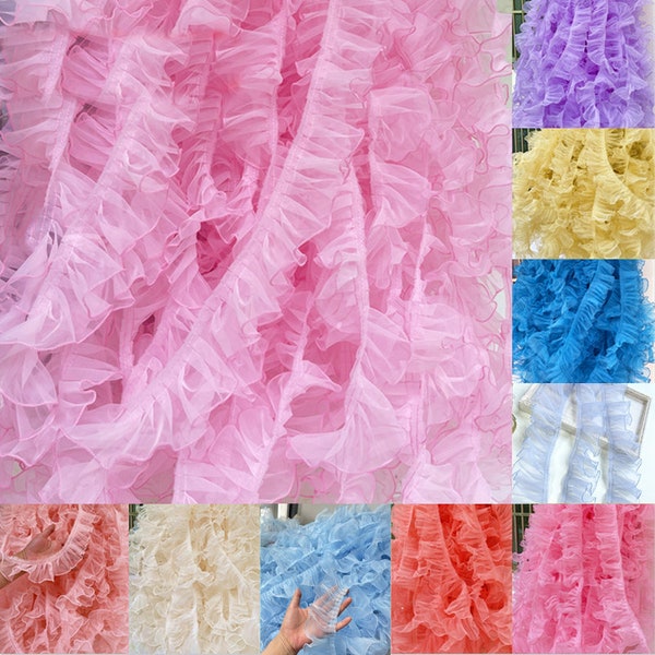 Ruffled Tulle Trim - Etsy
