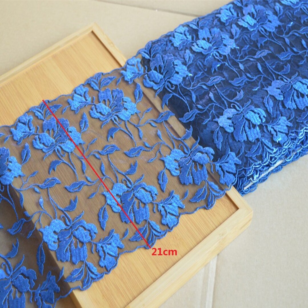 2 Meter 21cm 8.26 Wide Blue Mesh Gauze Clothes Dress - Etsy