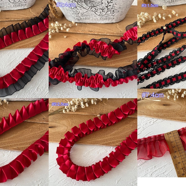 Ruffle Ribbon - Etsy