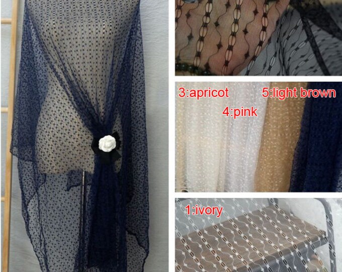 10 Yard 7-17cm Wide Ivory Gauze Mesh Lingerie Fabric Dress - Etsy