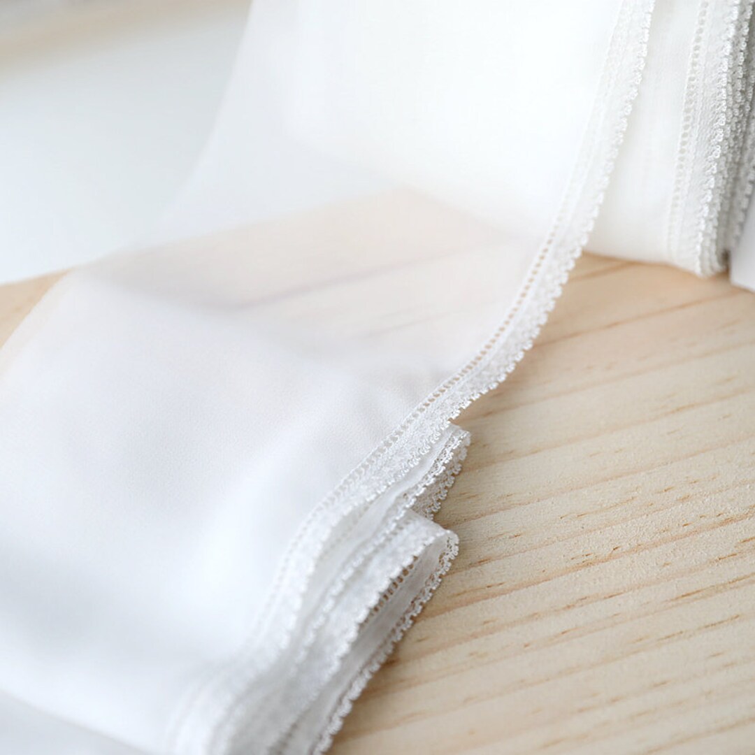 5 Meters 11cm 4.33 Inches Wide Ivory Chiffon Garment Lingerie - Etsy
