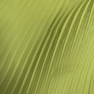 1.5 Meters Wide Green Ruffle Pleated Pearl Yarn Chiffon Fabric ...
