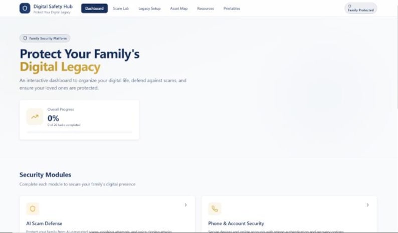 Digital Estate Planner 2026 | Family Safety Vault (PDF) - Etsy UK
