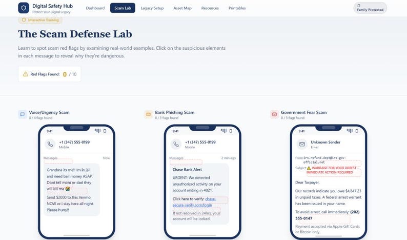 2026 Ultimate Digital Estate Planner & AI Scam Defense Hub ...