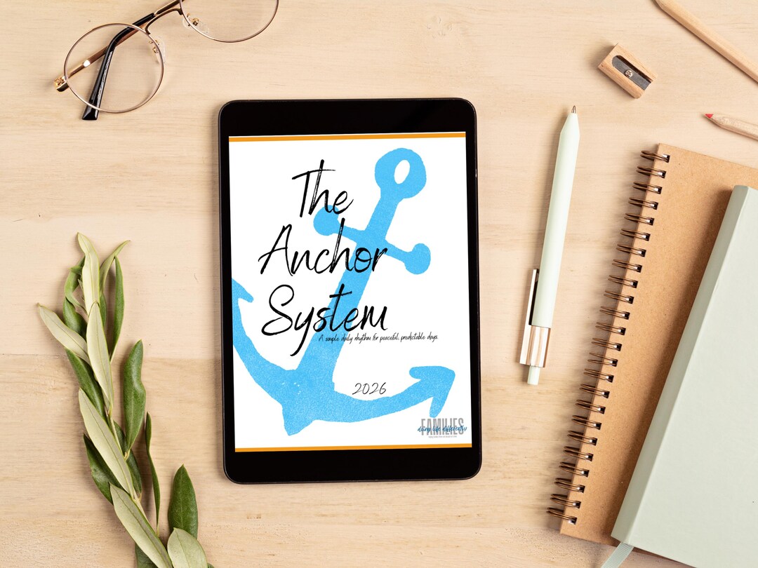 The Anchor System™ - Digital Daily Rhythm Planner - Full Life System ...