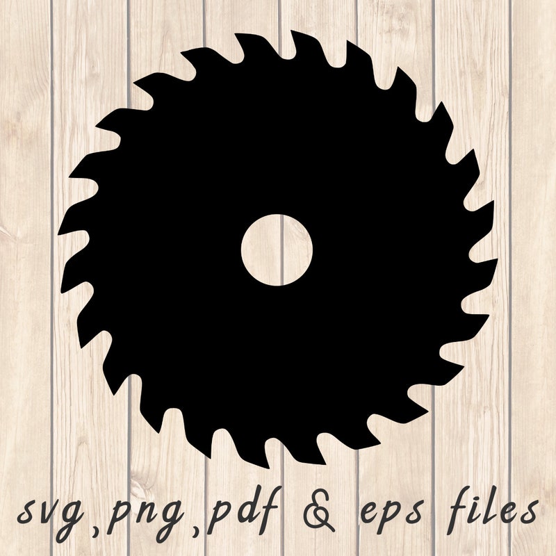 Saw Blade Svg - Etsy