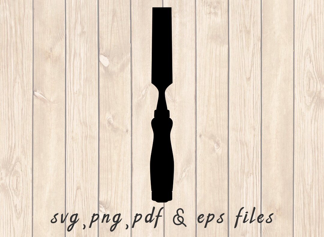 Woodworking Chisel SVG PNG PDF Craft Cutting File - Etsy