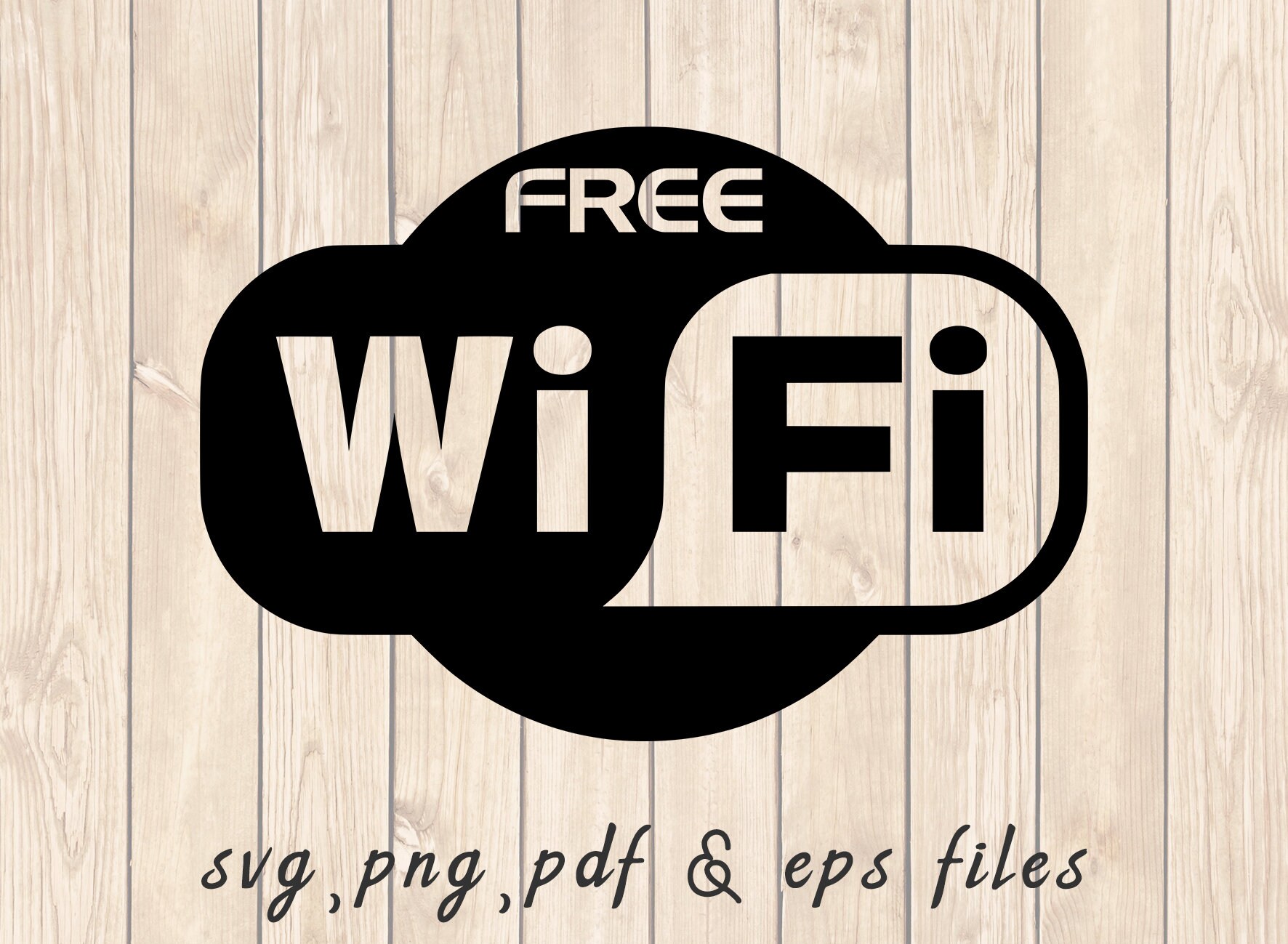 Free Wi-fi SVG PNG PDF Craft Cutting File - Etsy
