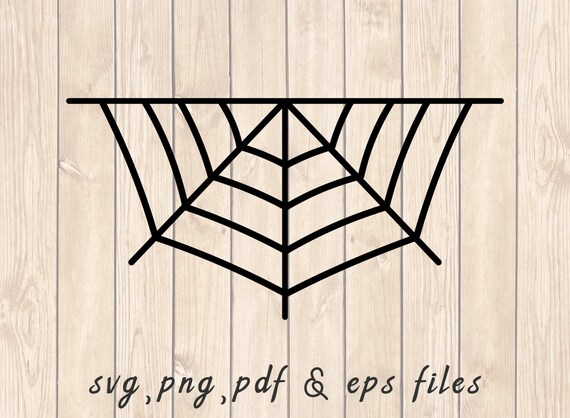 Spider Web Symbols, Realistic Spiderweb Halloween Clip Art