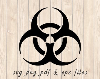 Biohazard Svg | Etsy