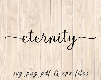 Eternity Svg - Etsy