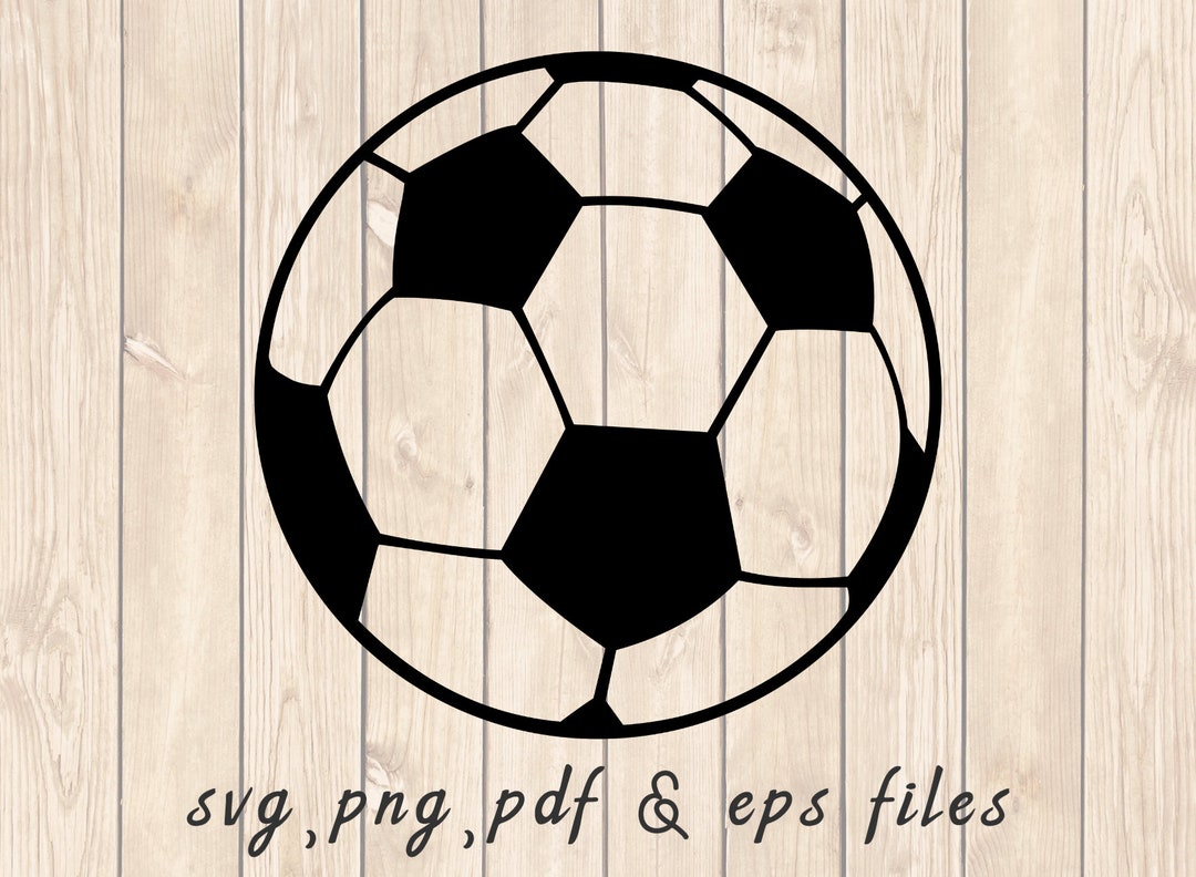 Soccer Ball Football SVG PNG PDF Craft Cutting File - Etsy