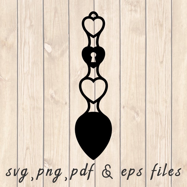 Welsh Love Spoon Svg - Etsy UK