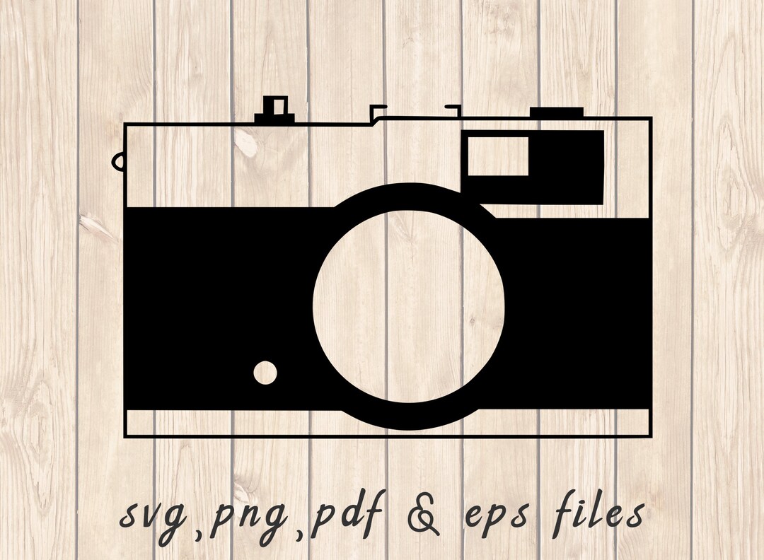Camera SVG PNG PDF Craft Cutting File - Etsy