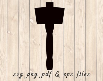 Wooden Mallet File - Etsy