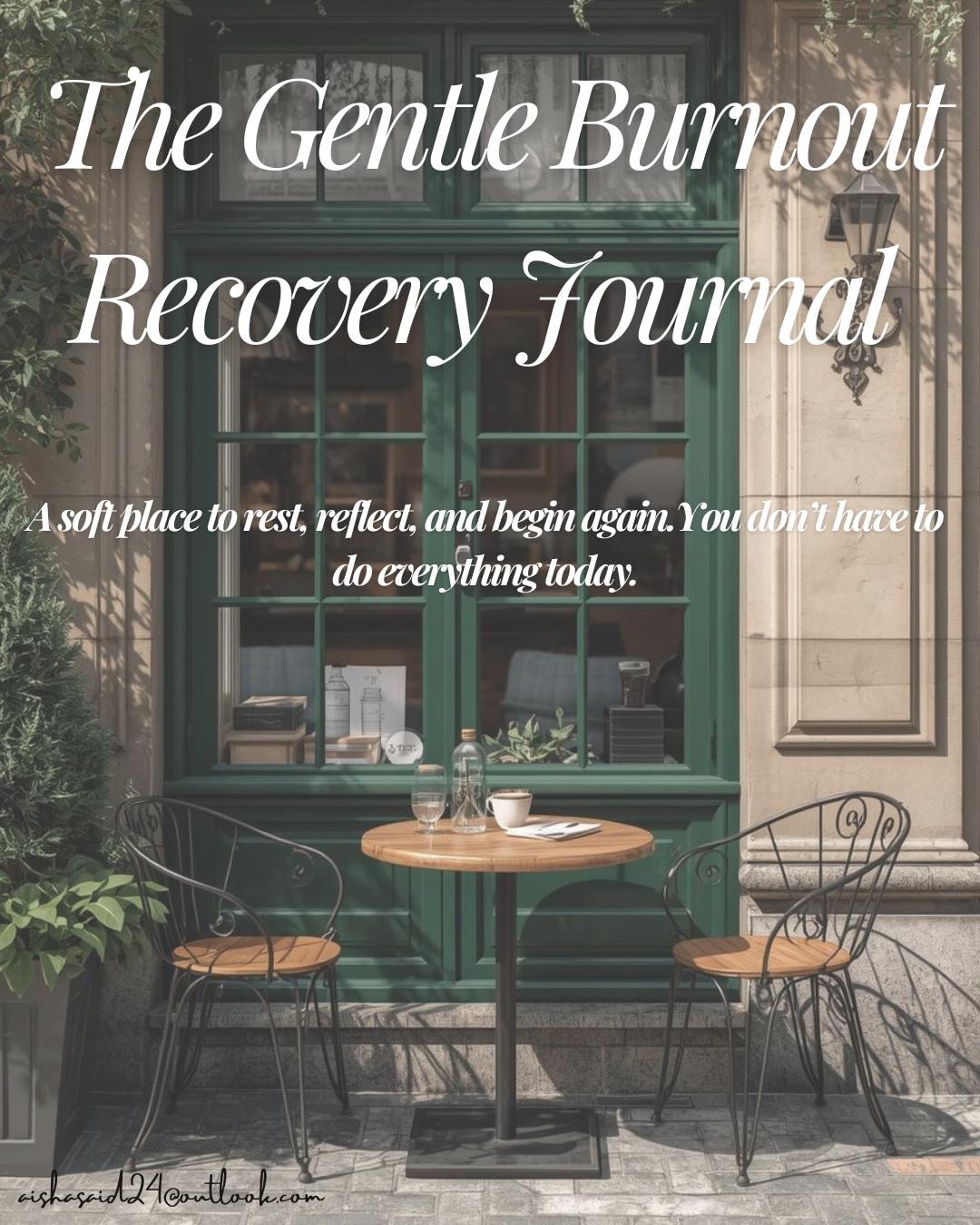 The Gentle Burnout Recovery Journal - Etsy