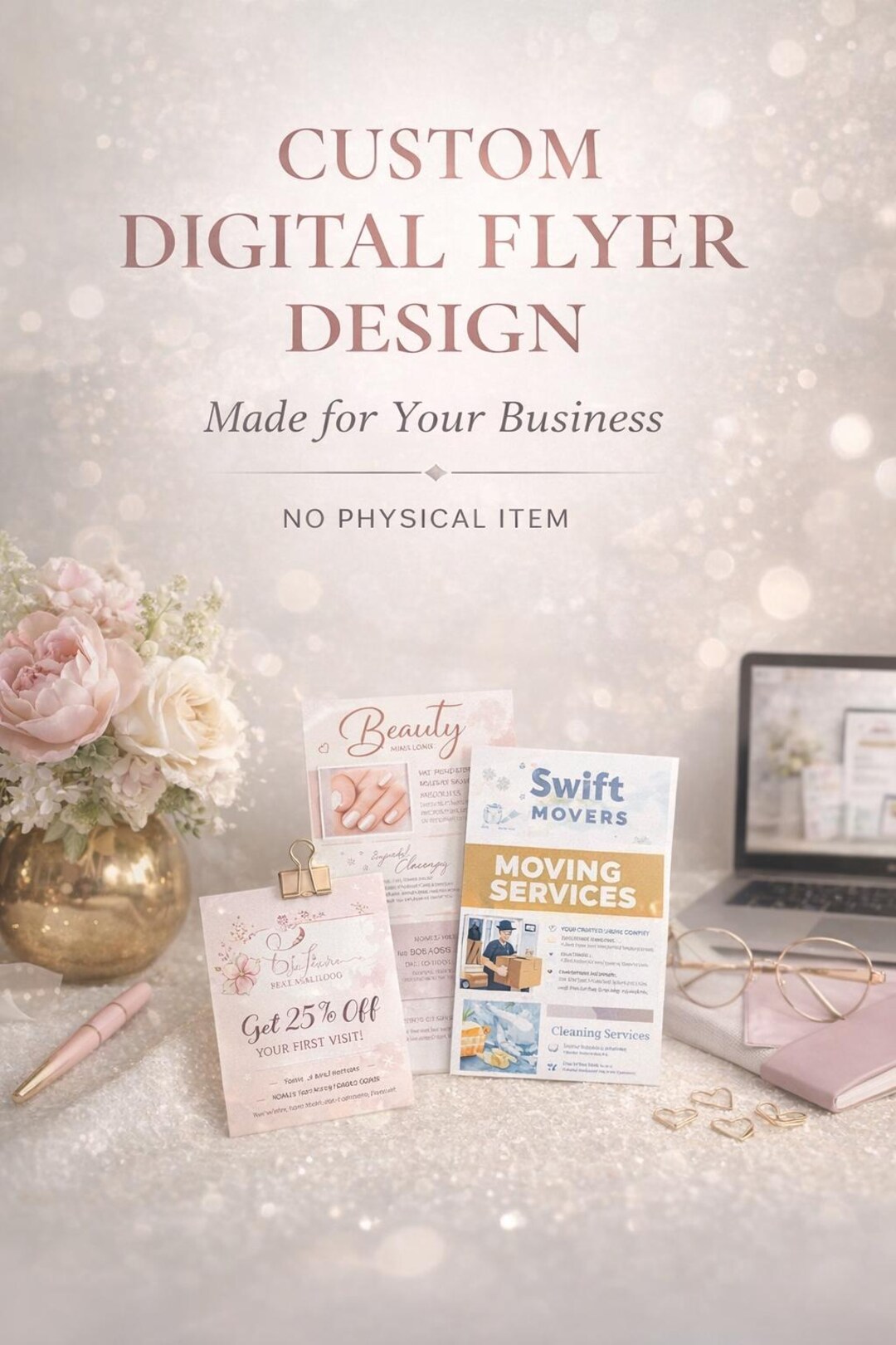 Custom Flyer Design for Business or Events | Personalized Digital Flyer ...