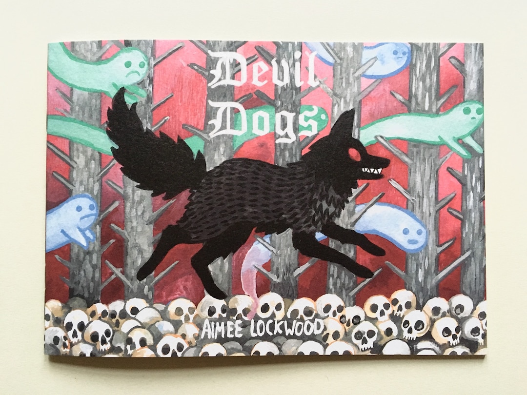 Devil Dogs - A Zine/art Book/comic About the Demonic Black Dog Myth - Etsy