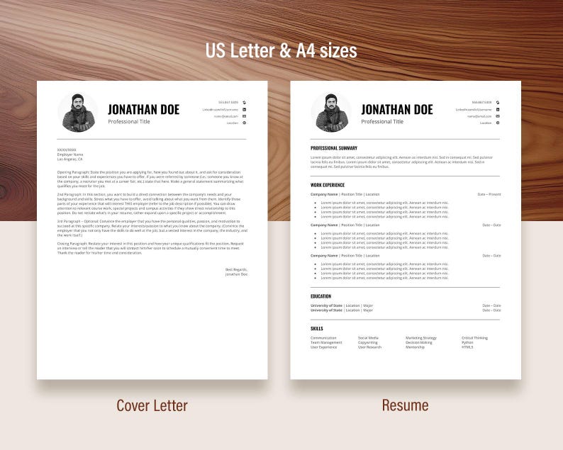 Google Doc Resume Template + ATS Friendly - Elite - Etsy