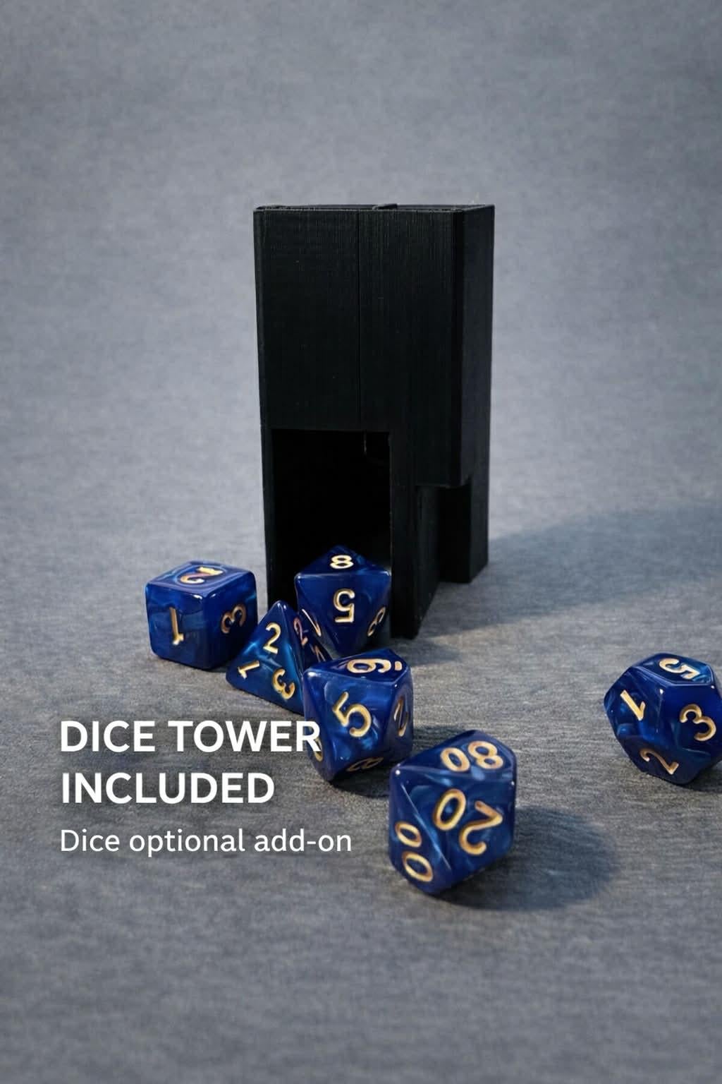 Handcrafted RPG Dice Vault | Stat Tracker, Folding Tower - Etsy