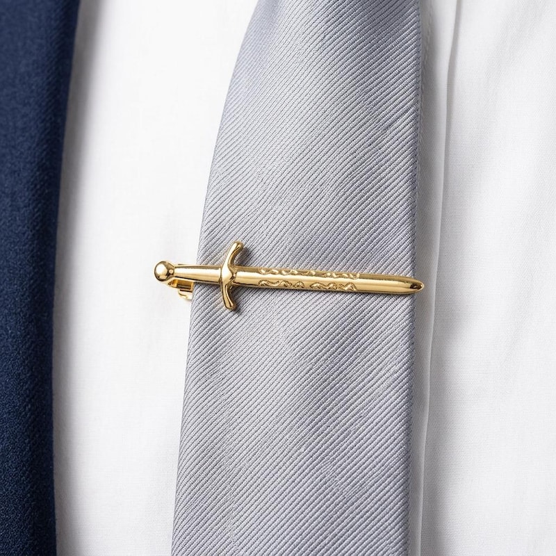 Medieval Sword Tie Clip - Etsy