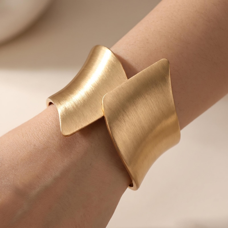 Gold Cuff Bracelets - Etsy Canada