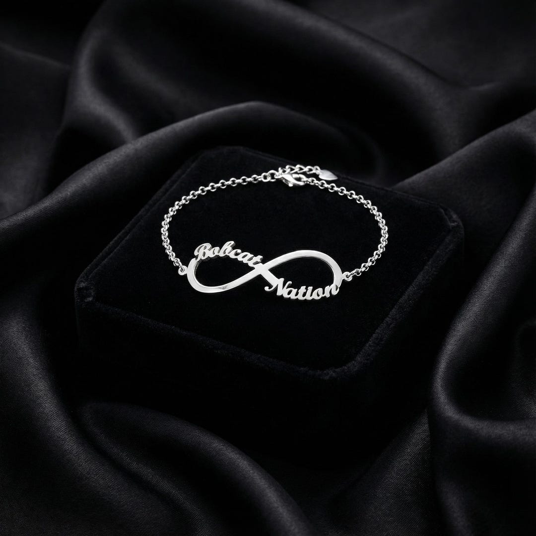 Infinity Name Bracelet, 2 Name Bracelet Sterling Silver 925 ...