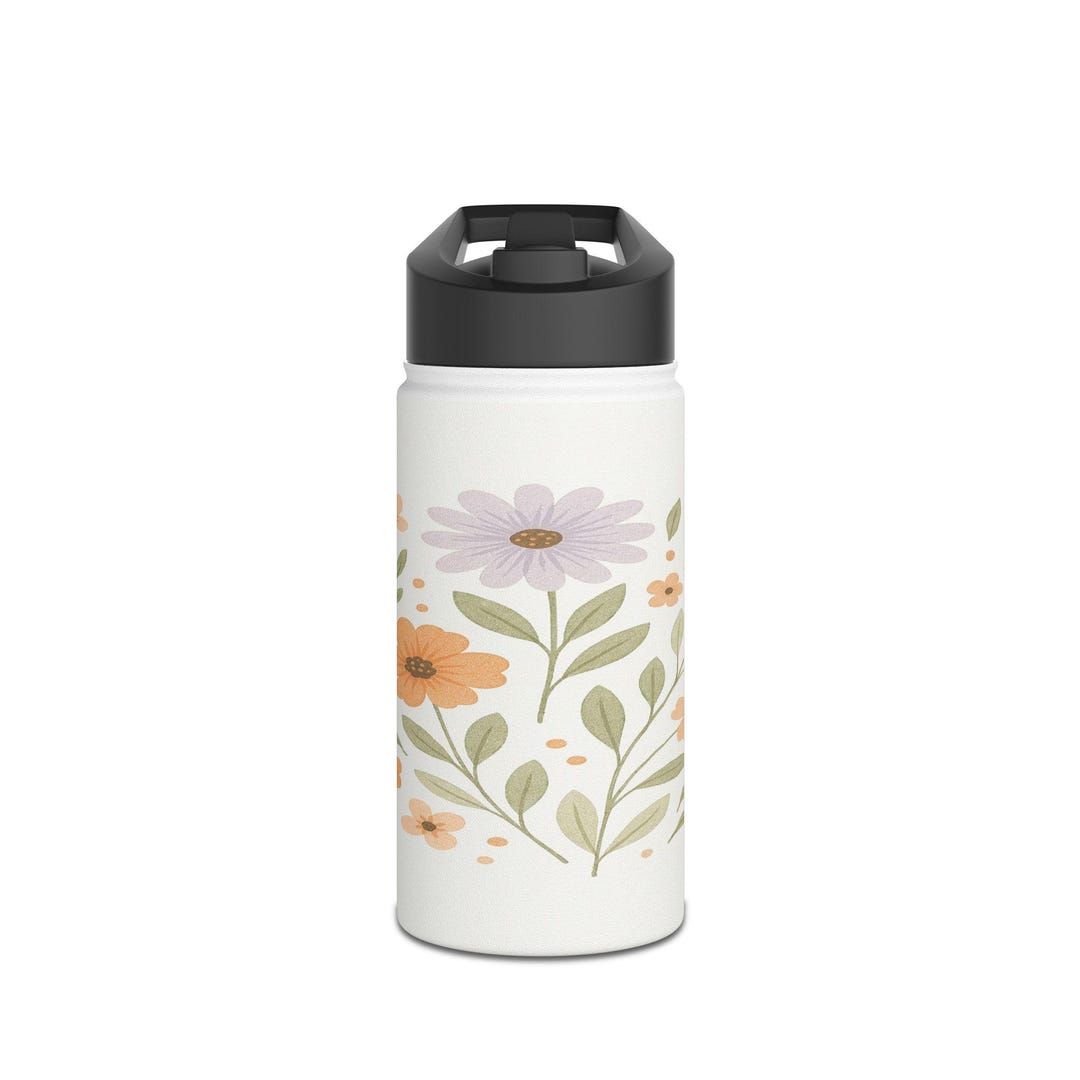 Spring Blooms- Stainless Steel Water Bottle - Etsy
