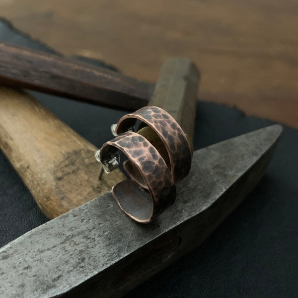 Rustic Earrings - Etsy