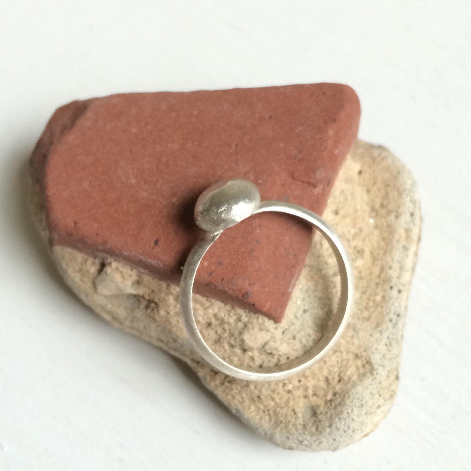 Sterling Silver Stack Ring Simple Eco Friendly Recycled Ring - Etsy