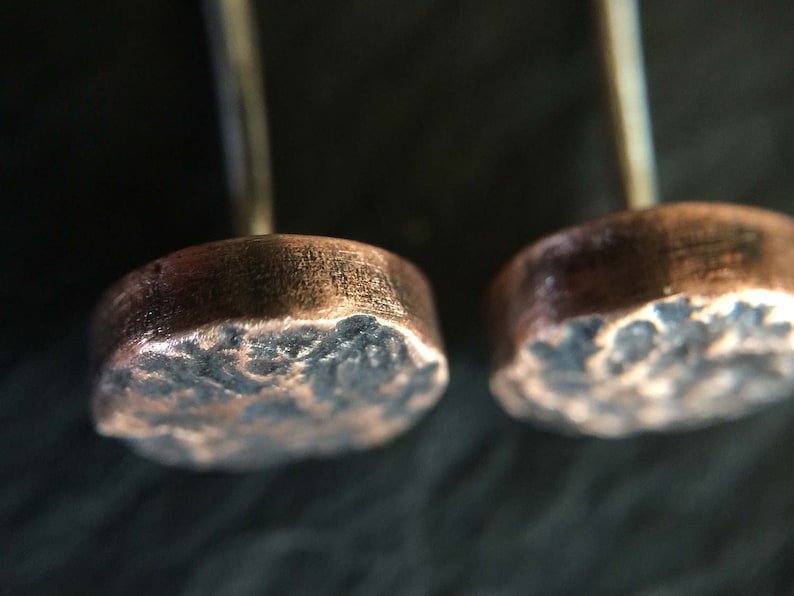 Distressed Rustic Copper Studs 8mm Unisex Men's or - Etsy