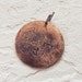 Extra Large Dog Tag - 1.5" Round Forged Rustic Copper Pet ID Tag ...