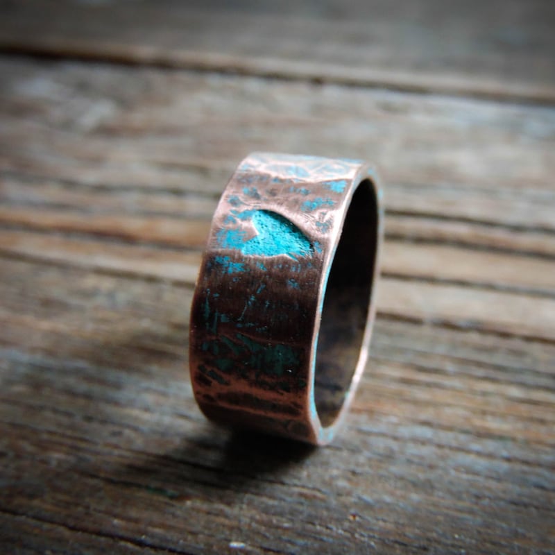Patina Ring - Etsy
