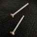 Tiny 2mm Copper Studs W/ Sterling Silver Post Custom Sized - Etsy
