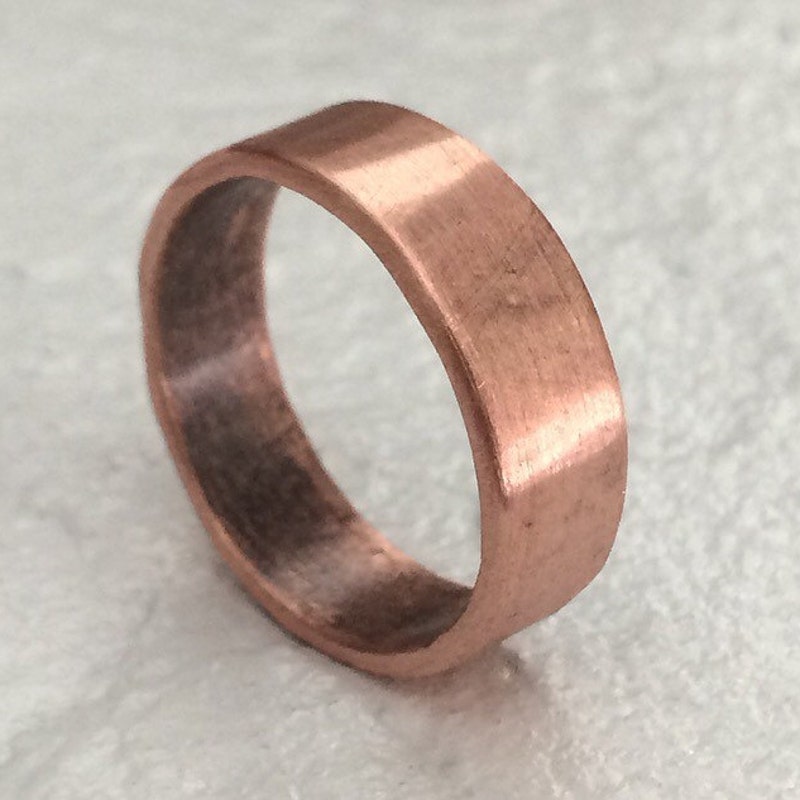 Copper Wedding Ring - Etsy